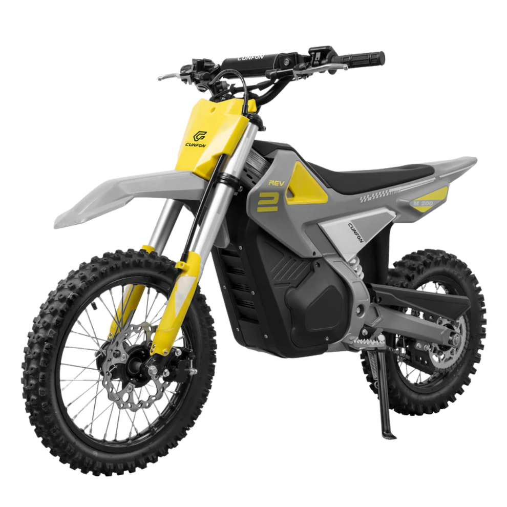 Cunfon M200 Electric Dirt Bike | 3000W 34 MPH 43.5-Mile Range | Jesse’s e-Rides – Jesse's e-Rides