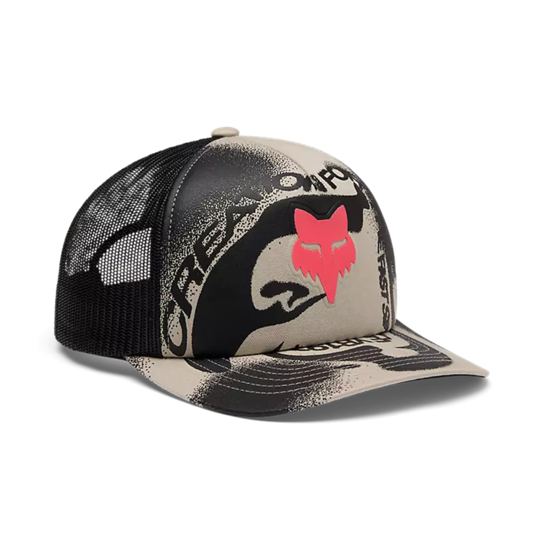 Fox Vision Mesh Trucker Hat | Jesse’s e-Rides | Adjustable Trucker Cap ...