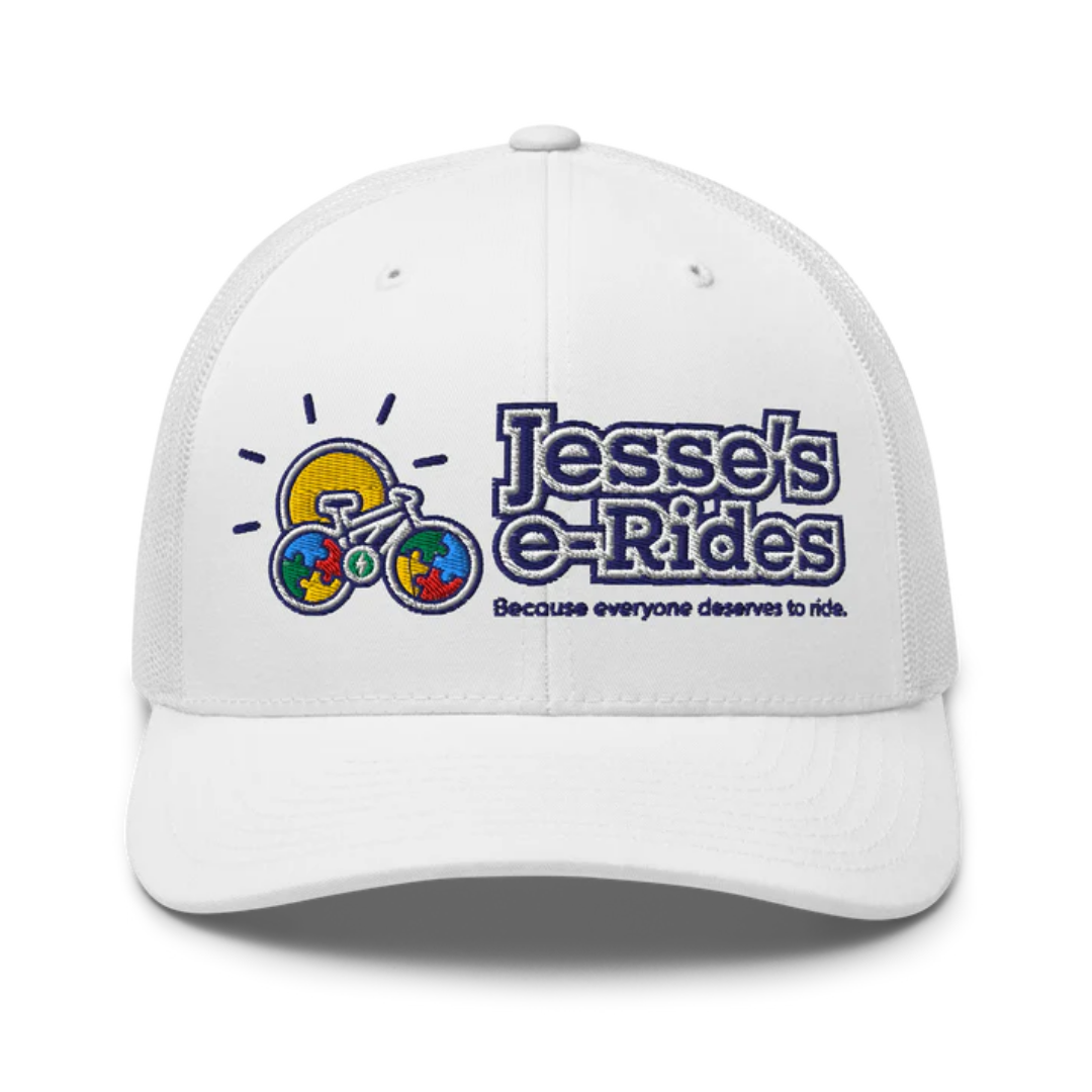 Jesse’s e-Rides Trucker Cap – Bold Logo – Jesse's e-Rides